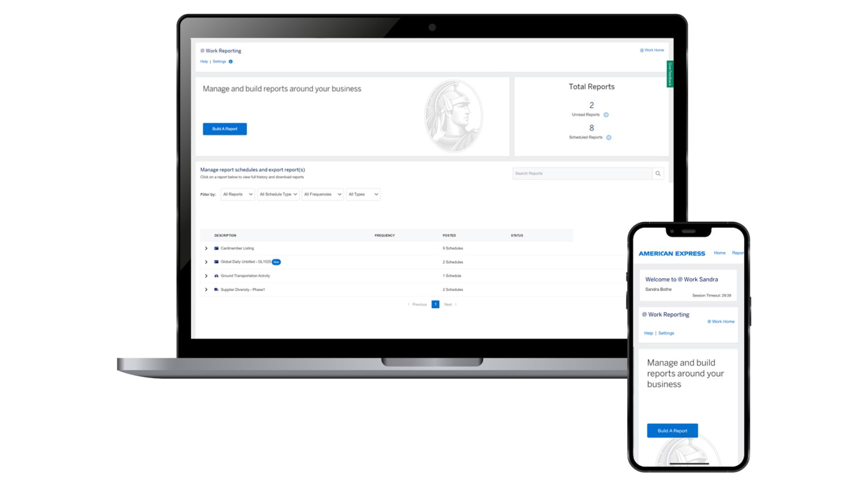 @Work Online-Portal for business client cards | American Express ...
