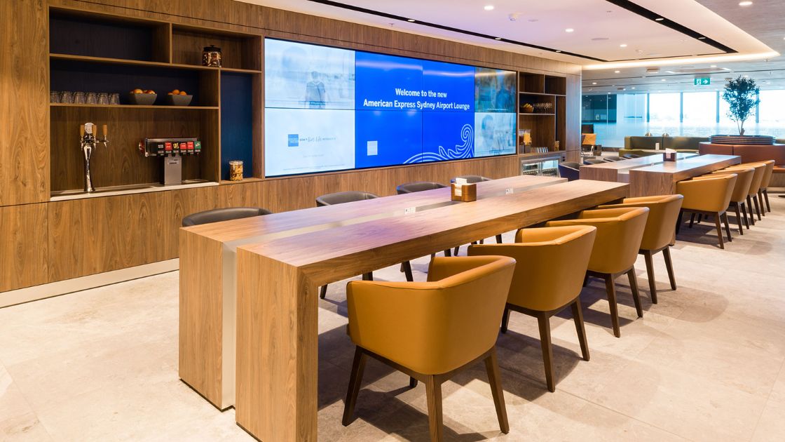 American Express Lounge Sydney Airport | American Express Switzerland
